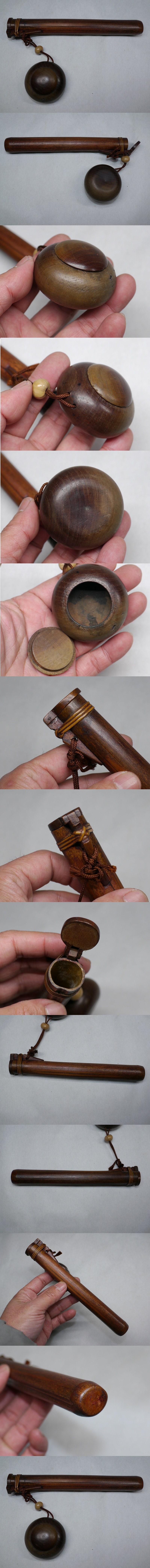 樂淘letao－81-77 とんこつ煙草入れ煙管キセル骨董